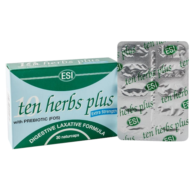 Ten Herbs Plus Extra Strength – 30 CAPS - ESI South Africa